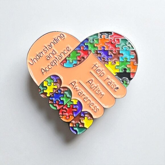 Accessories | 518 Autism Enamel Pin | Poshmark